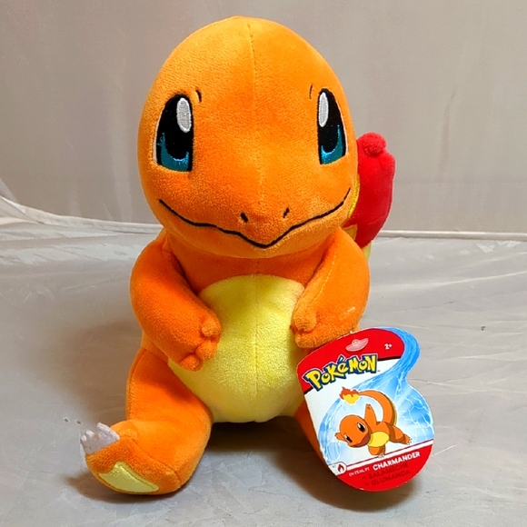 Pokemon | Toys | Pokmon Sitting Charmander 8 Wicked Cool Toys Wct Soft ...